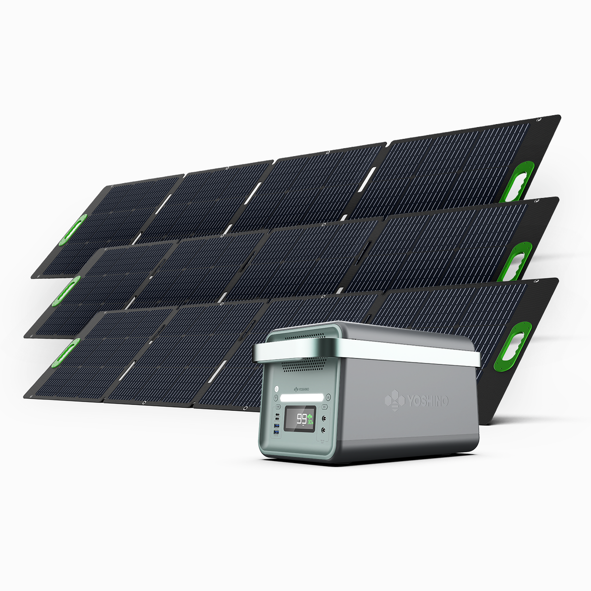 Yoshino K20SP23 Solid-State Portable Solar Generator - Yoshino Power