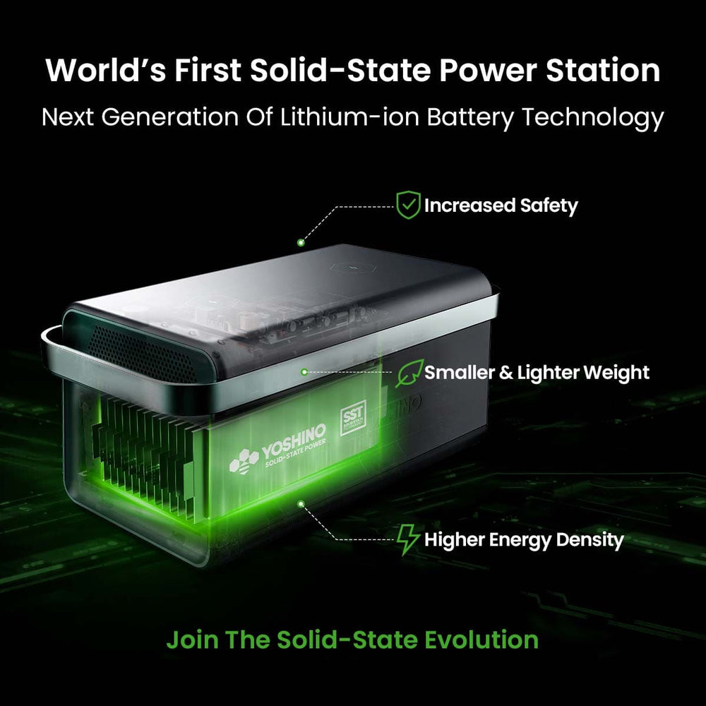 Yoshino B4000 SST Solid-State Portable Power Station - Yoshino Power
